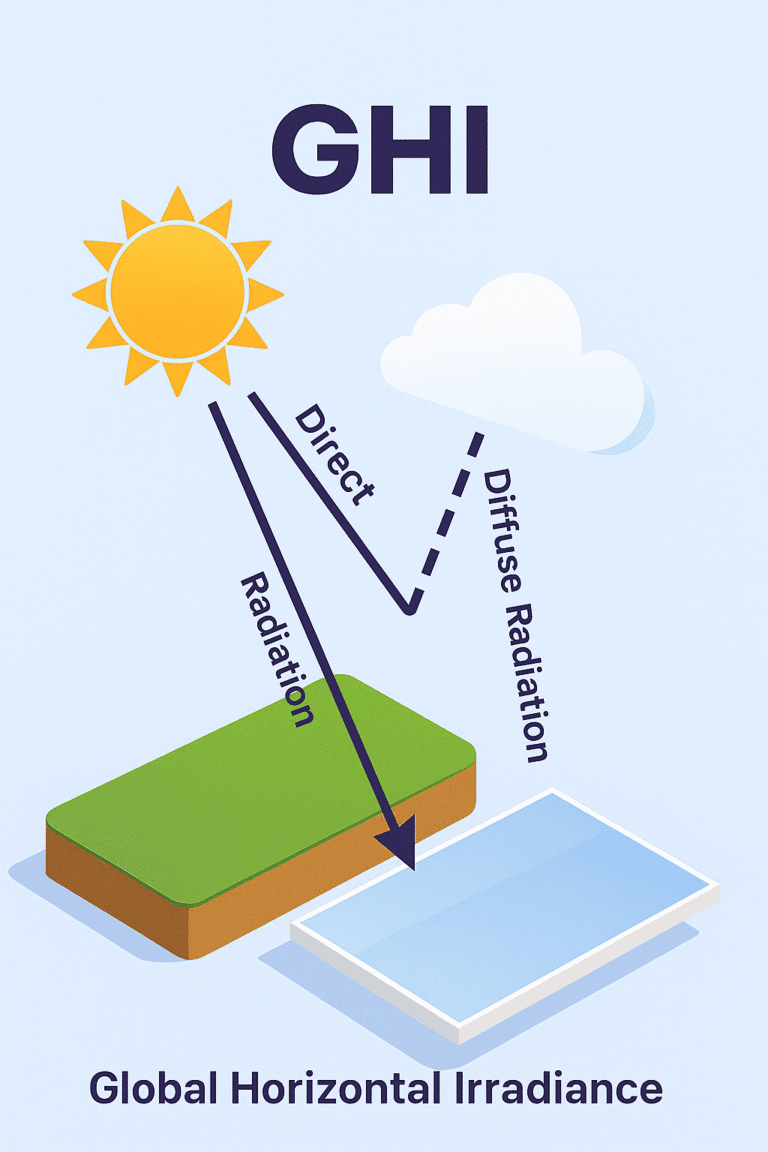 Understanding DNI, DHI, and GHI – Suncom Energy